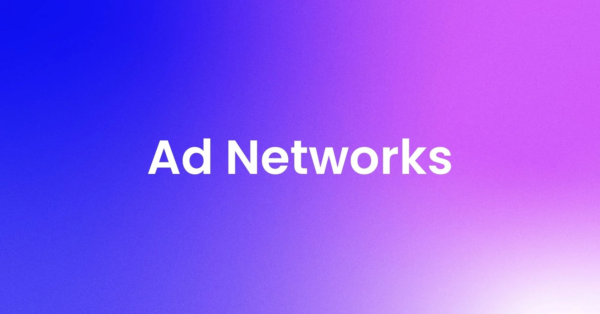 What is an Ad Network? - Marketing Explained | Samhub.io