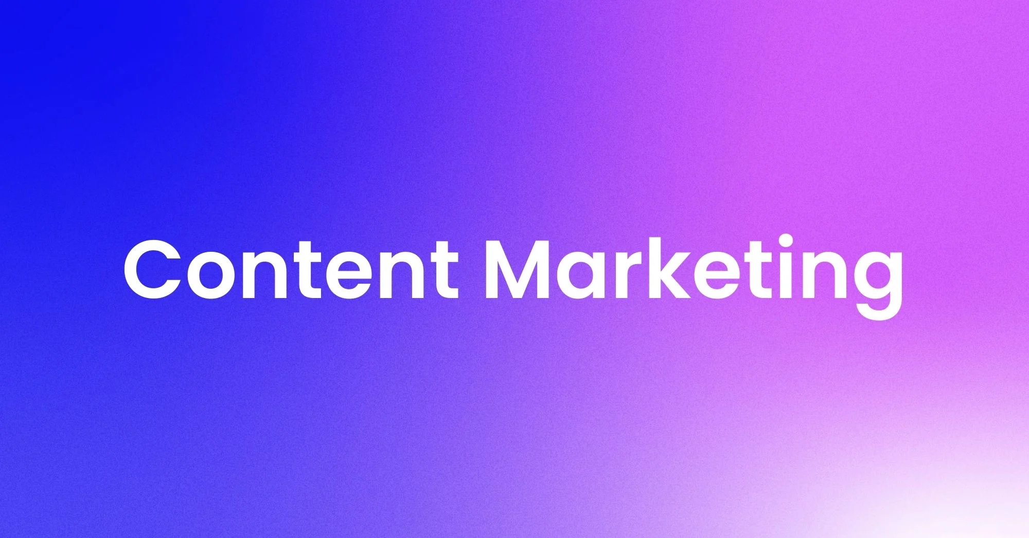 What is Content Marketing? - Marketing Explained | Samhub.io