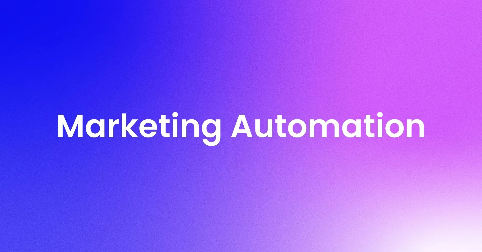 What is Marketing Automation? - Marketing Explained | Samhub.io