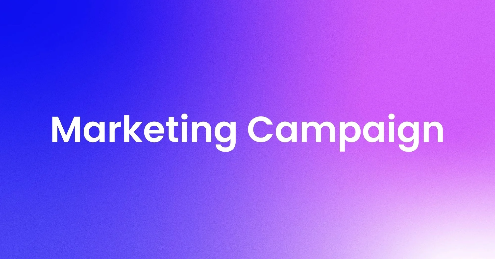 What is a Marketing Campaign? - Marketing Explained | Samhub.io