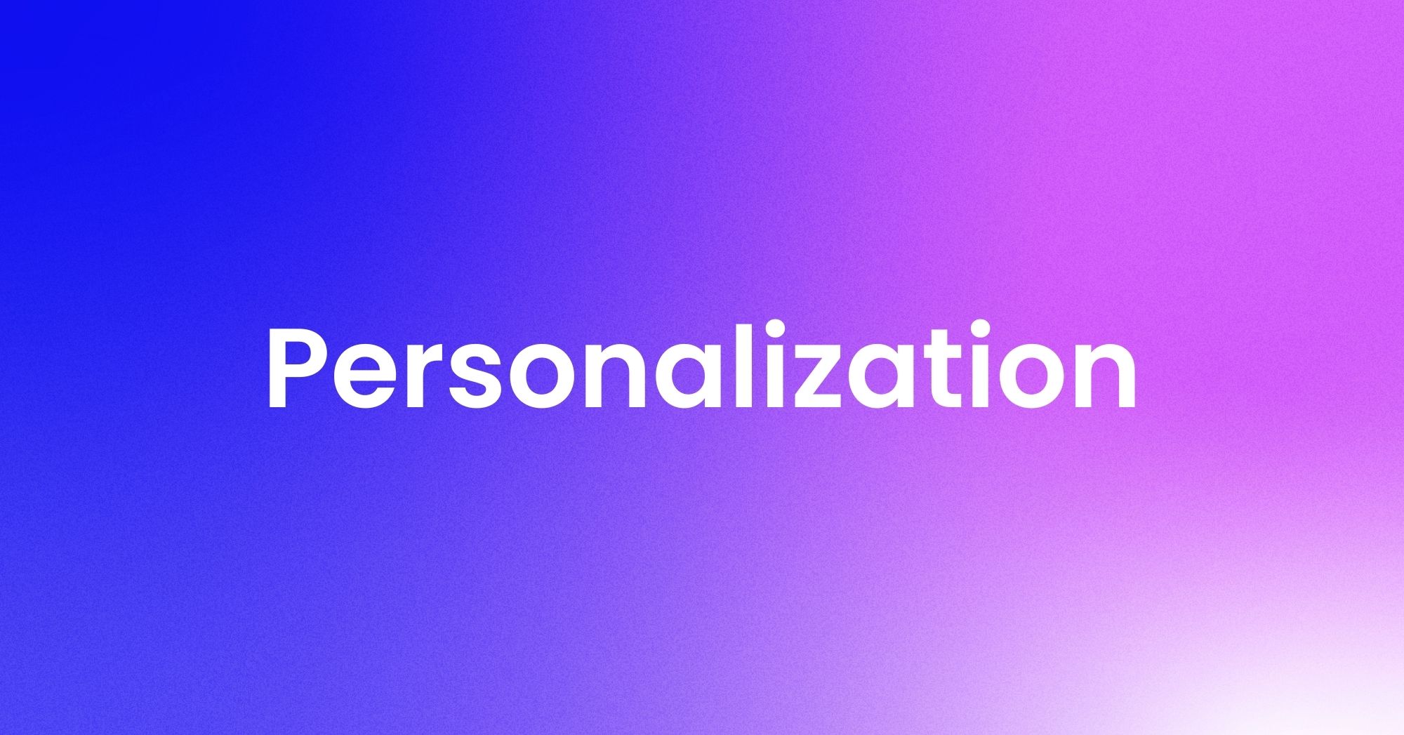What is Personalization? - Marketing Explained | Samhub.io