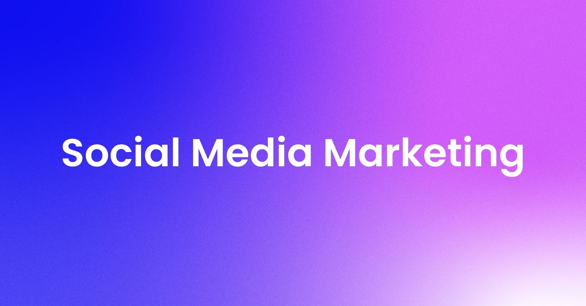 What is Social Media Marketing? - Marketing Explained | Samhub.io
