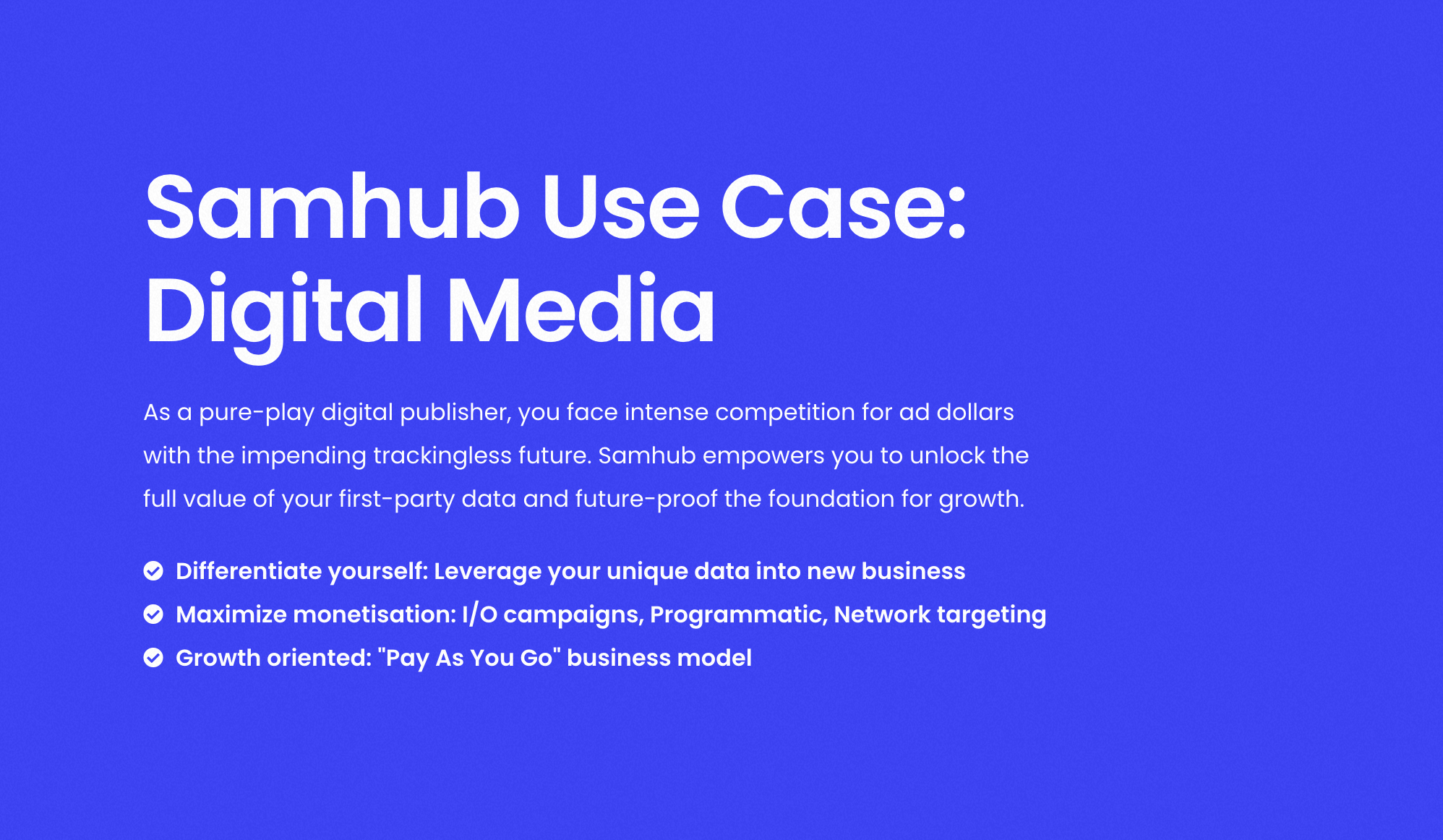Digital Media | Samhub.io